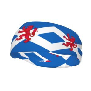 outdoor travel headband lion rampant scotland scottish bandana quick dry sweatbands