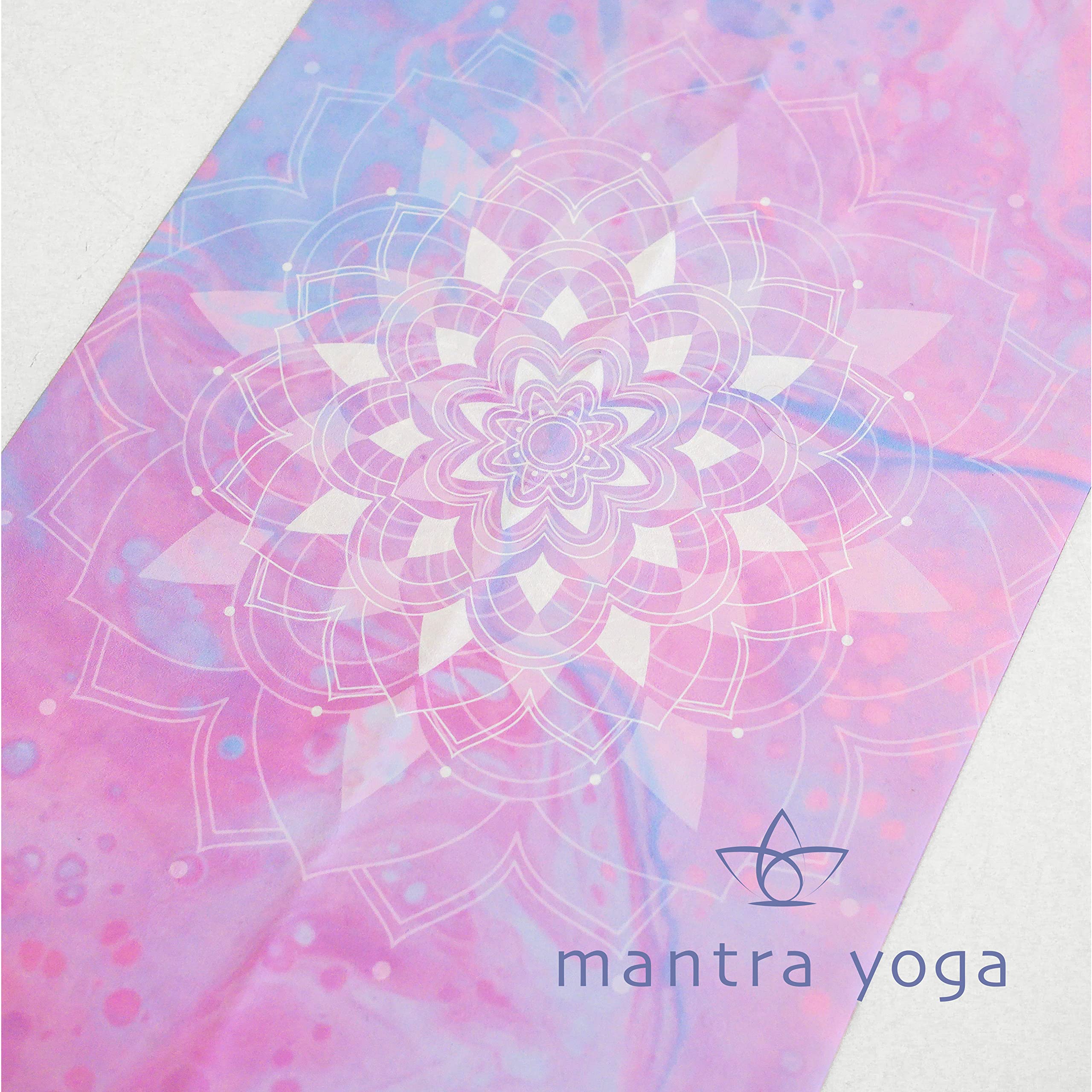 Mantra Yoga Travel PRO 1.5mm - Foldable Fitness & Exercise Mat with Bag | Lightweight, Compact & Eco-Friendly | Non-Slip & Washable | For All Types of Yoga | 72" L x 24" W