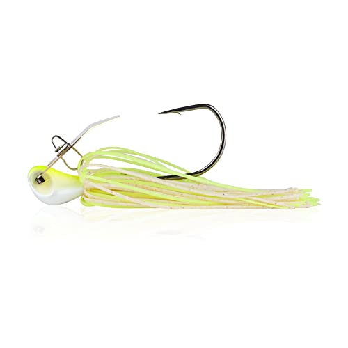 Berkley SlobberKnocker Fishing Jig, White Chartreuse, 1/2 oz