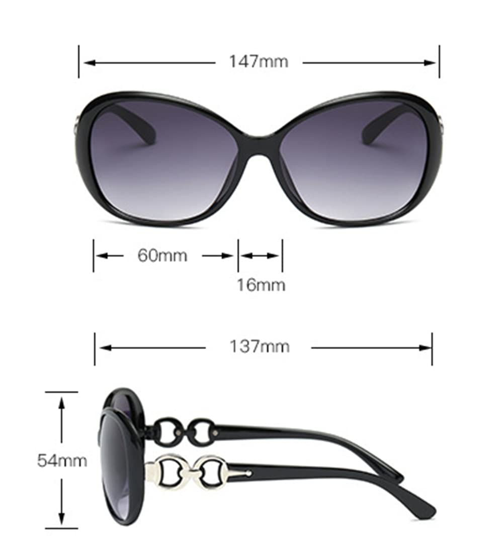 NLEYANB 8 Pairs Wholesale Classic Oversized Designer Fox Cat Eye Sunglasses for Women Men 100% UV Protection