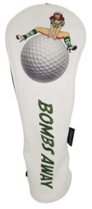 bombs away! embroidered headcover by readygolf - fairway