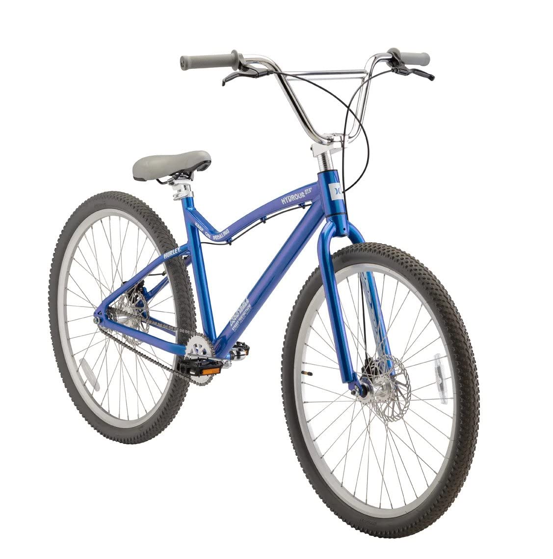 Hurley Hydrous 27.5 Street BMX Bike, Metallic Blue