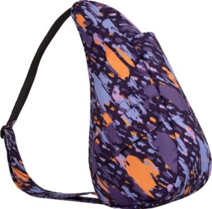 ameribag small healthy back bag tote prints and patterns (splash purple)