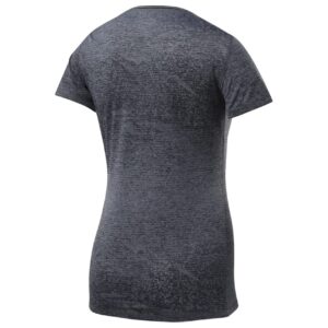 Reebok Womens OSR Knit Basic T-Shirt, Grey, XX-Small