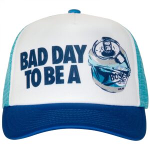 Bad Day to Be a Busch Light Trucker Hat Blue