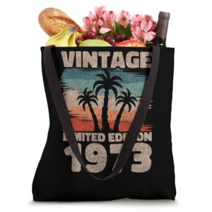 Vintage 1973 Limited Edition, Legend Since 1973 Tote Bag