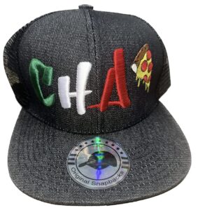 chapiza jgl el chapo 701 trucker snapback black