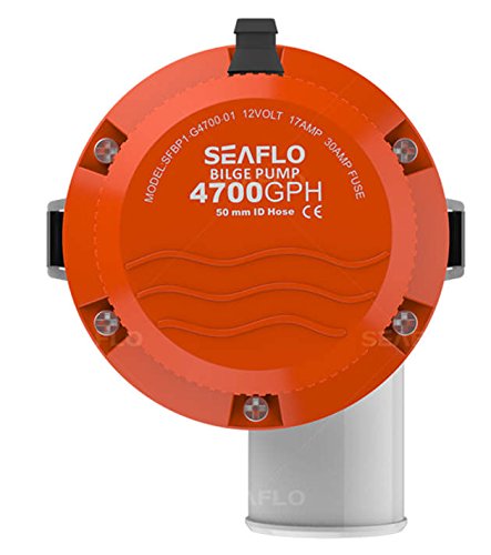 Seaflo 4700 GPH 24v Heavy Duty Electric Bilge Pump (4700gph 24v)