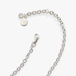 Alex and Ani Cross And Heart Bracelet, Sterling Silver