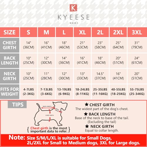 KYEESE 2 Pack Dog Shirt for Medium Dogs Breathable Lightweight Dog T-Shirts with Reflective Label Tank Top Great for Summer Sleeveless Vest Dog Apparel Strawberry Pattern, 2L, Strawberry+Rose