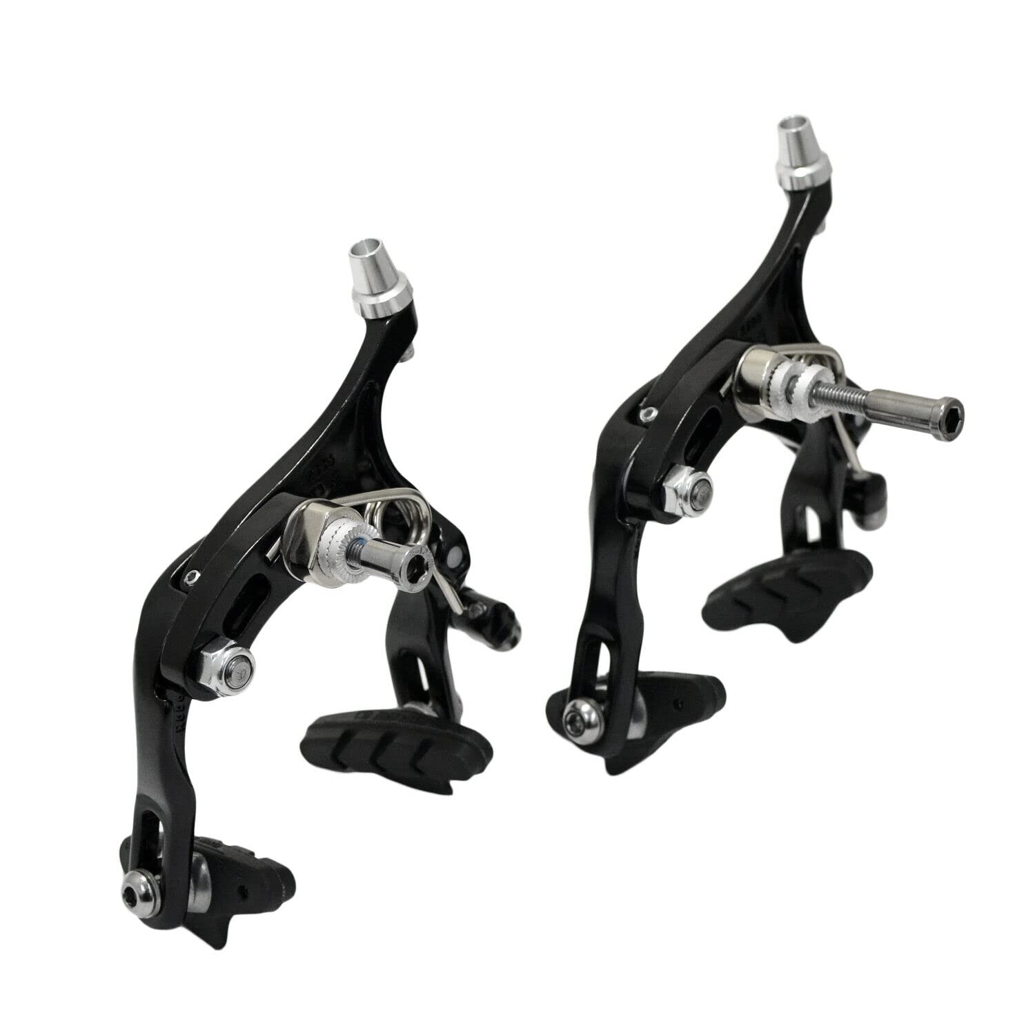 TEKTRO R369 Caliper Brake Set Long Reach 53-73mm, Black, MH2654