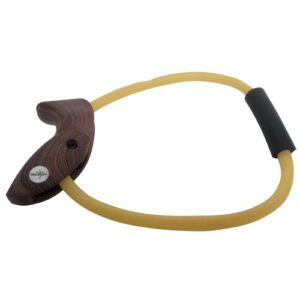 southland archery supply archery bow training stretch resistance band equipment pulling exercise shooting (wood handle)