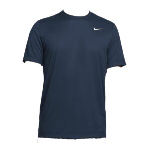 nike men's dri-fit legend fitness t-shirt obsidian | gray lg