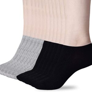 No Show Ankle Low Cut Socks for Men 100% Cotton Pack Of 6