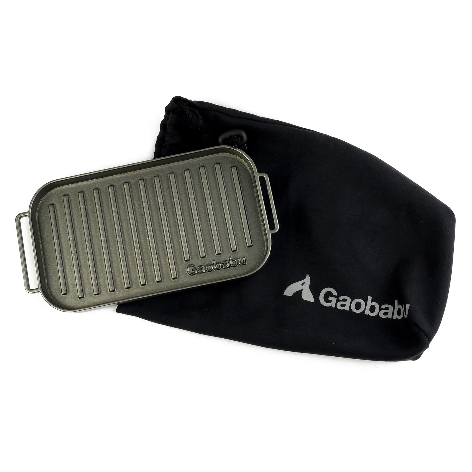 Gaobabu MultiGrillPlate for Mestin Made in Japan | Fits a wide variety of gear | 3-layer fluorine processing | No seasoning required | Can be stacked with Mestin | aluminum lightweight compact