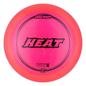 discraft z heat 167-169 gram distance driver golf disc