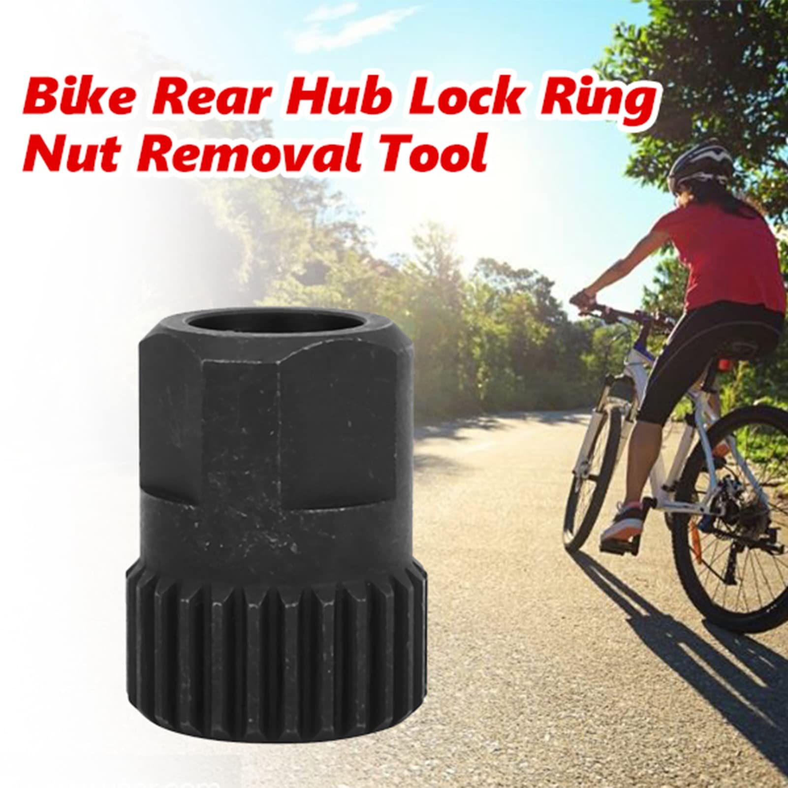 Watris Veiyi Mountain Bike Rear Hub Lock Ring Tool, Bicycle Rear Hub Lock Ring Nut Removal Repairing Tool, Ratchet Drive Rear Hubs Accessories Compatible with Swiss DT 240S 240 340 350 440 540 Ratchet