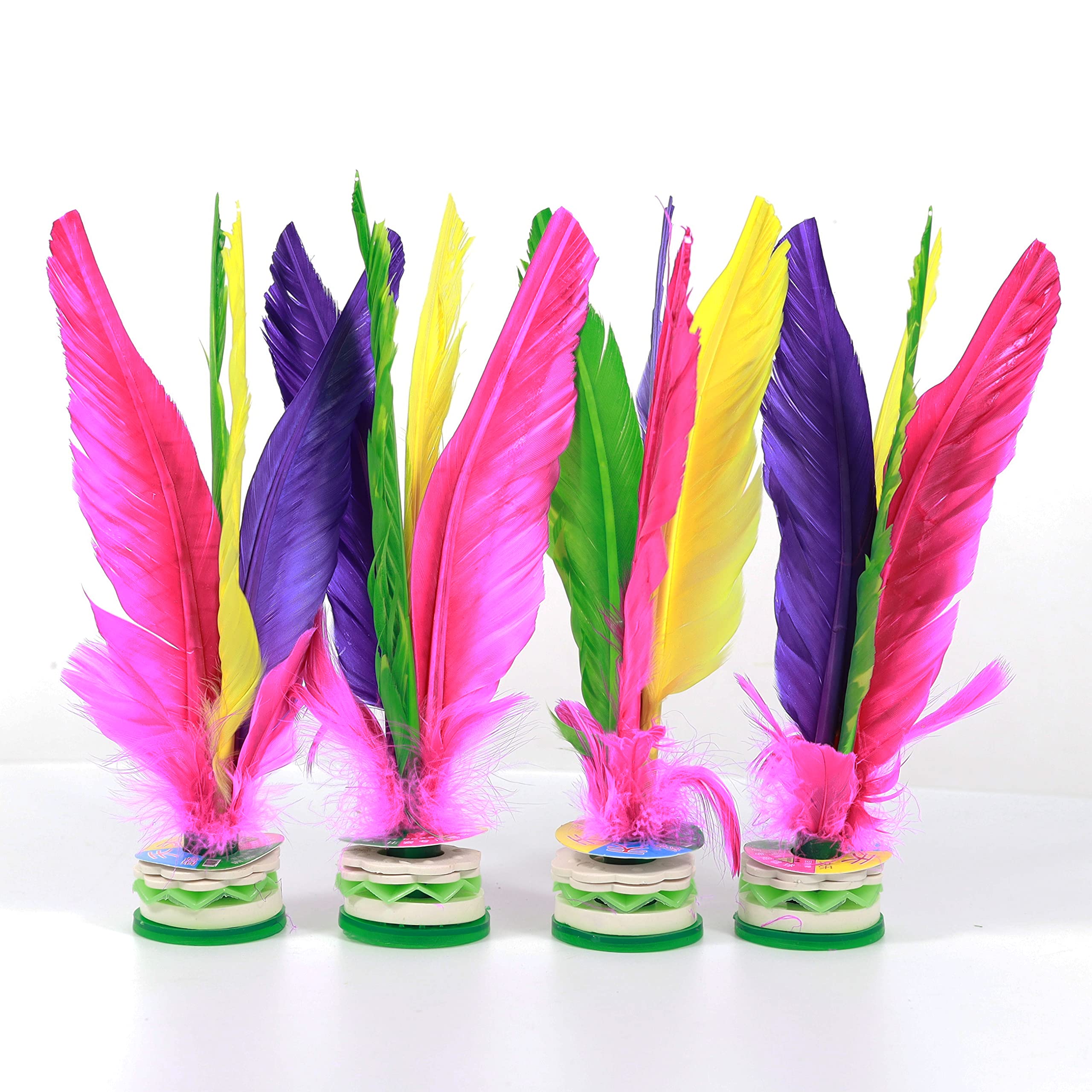 Celwchx Jianzi Shuttlecock Colorful Foot Feather Sports Jianzi