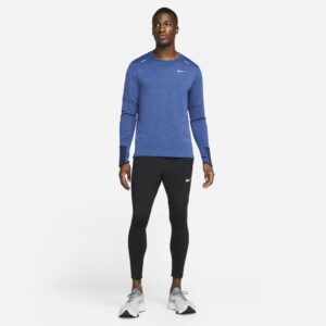 Nike Therma-FIT Repel Element Men's Running Top (as1, Alpha, m, Regular, Regular, Obsidian/Game Royal/Heather)