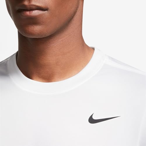 Nike Men's Dri-Fit Legend Fitness T-Shirt White | Black 2XL