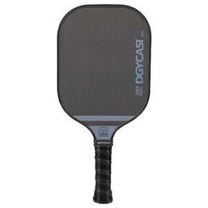 yc dgycasi 16mm pickleball paddles professional, 2024 usapa approved t700 carbon fiber surface pickle paddle(cfs), polypropylene lightweight honeycomb core, cushion comfort grip, with cover case black