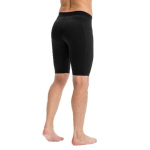 CARGFM Compression Shorts for Men Underwear Performance Shorts Athletic Workout Basketball Tights Baselayer Shorts Black