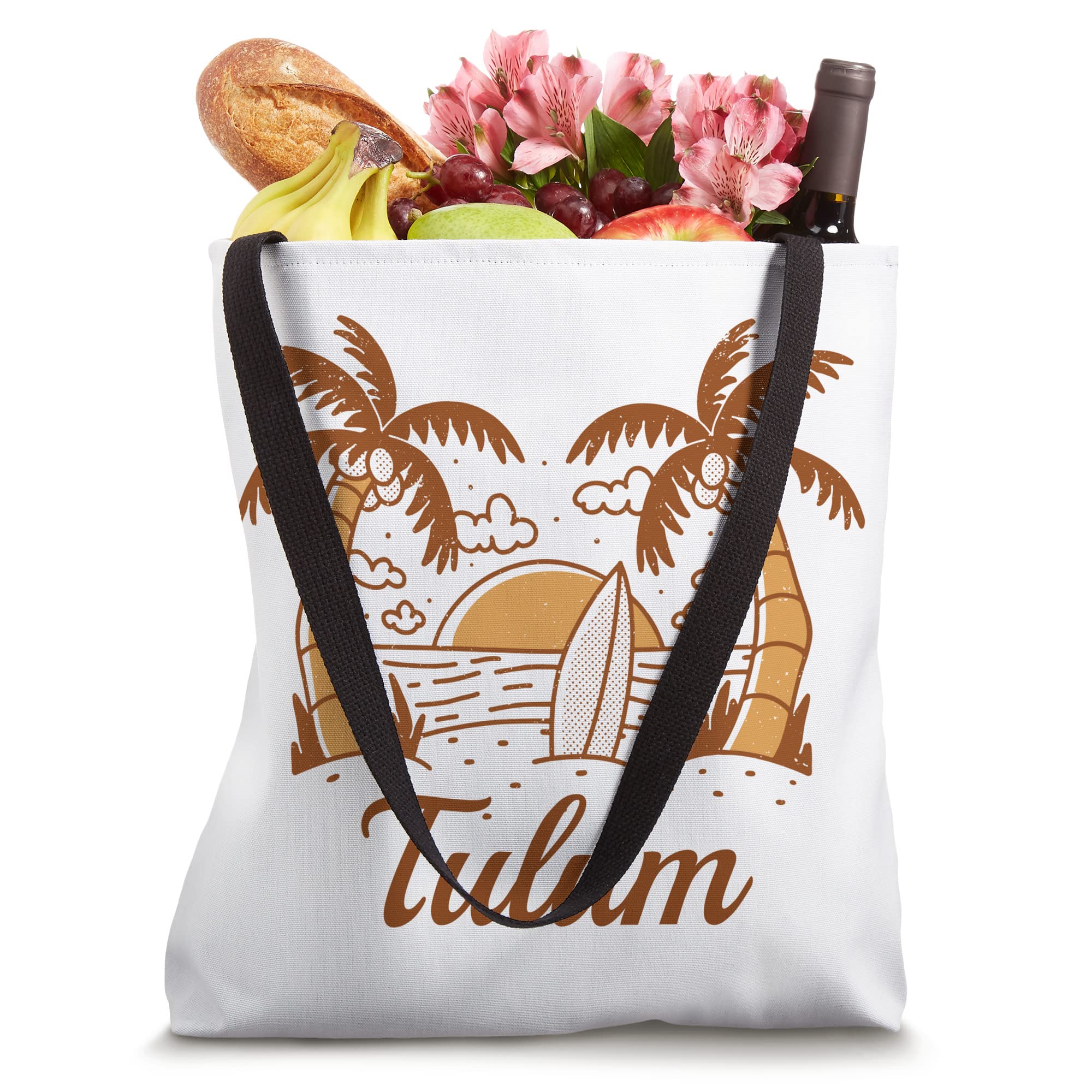 Tulum Mexico Summer Vacation Travel Tulum Souvenir Tote Bag