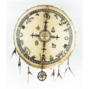 shaman drum goat 20 inch saami style