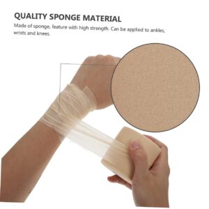 12 Rolls Skin Sponge Membrane Athletic Wrist Tape self Adhesive Medical Tape Ankle Tape Football Racket Damping Wraps Injury wrap Athletic wrap Combination Fitness Body