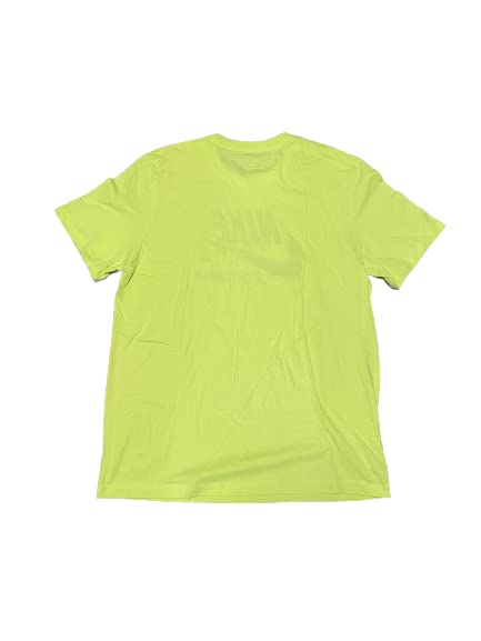 Nike Men Futura Sportswear Logo T-Shirt (as1, Alpha, l, Regular, Regular, Volt)