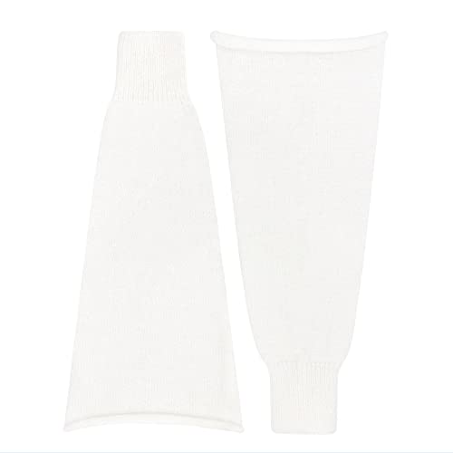 Olreco Leg Warmers Y2K White Leg Warmers Kawaii Flared Leg Warmers for Women Girls Kawaii Leg Warmer Socks Lolita Gyaru Clothes