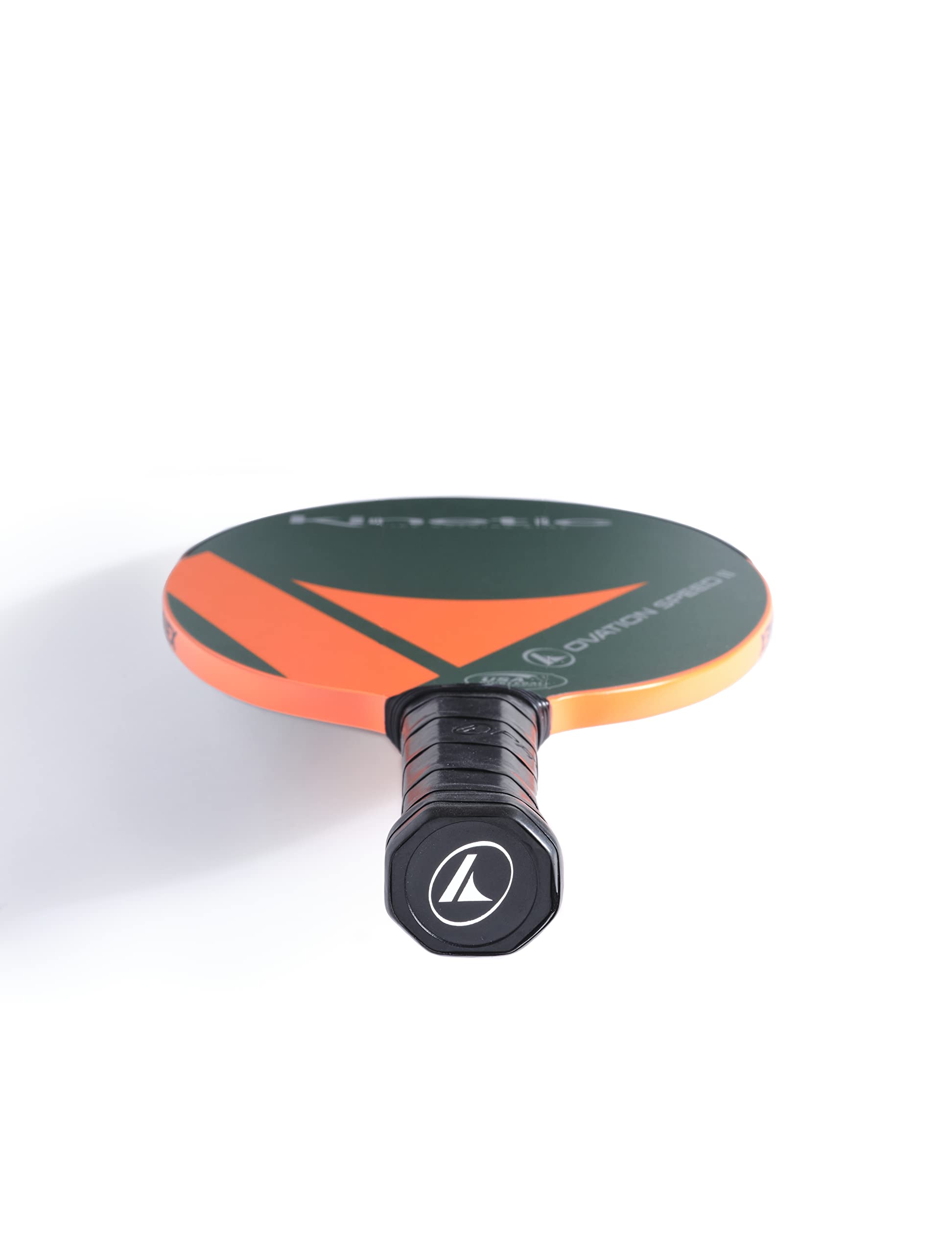 PROKENNEX Ovation Speed II - Pickleball Paddle with Toray T700 Carbon Fiber Inlay - Comfort Pro Grip - USAPA Approved (Forest Green/Orange) (Cover not Included)