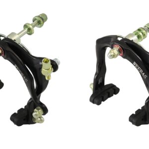 WEERAS 2-Piece Bicycle Brake Calipers Road Bike V Aluminum Bicycle Brake Replacement Set