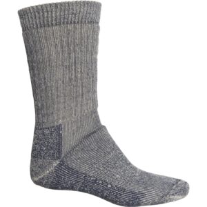 woolrich big woolly outdoor sock - merino wool, heavy weight crew (for men)