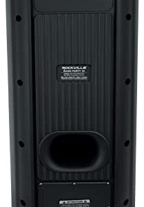 Rockville BASS Party 10 Dual 10" Portable Battery LED Party Bluetooth Speaker