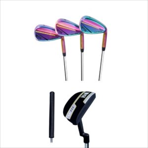 golf blade putter+golf wedge set