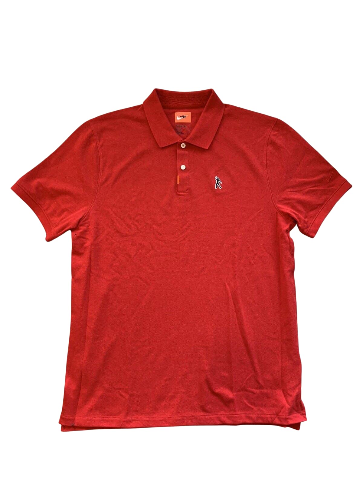 Nike Tiger Woods TW Fist Pump 82 Polo Masters Championship Red (as1, Alpha, l, Regular, Regular)