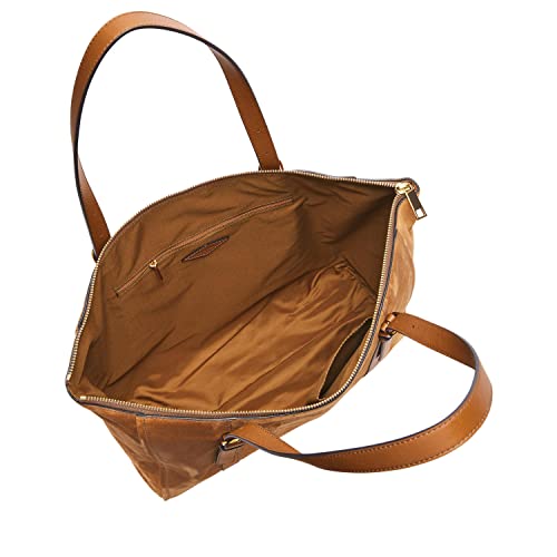 Fossil Carlie Tote, Saddle