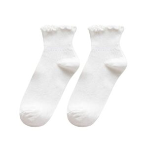 women edge cotton vertical striped boat socks fresh socks mens no show socks (white, one size)