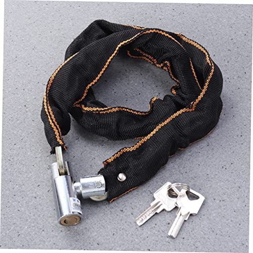 TOKIDNY for Cycling Braided Stainless Steel Heavy Lock Black Cm Outdoor Duty Cable Security