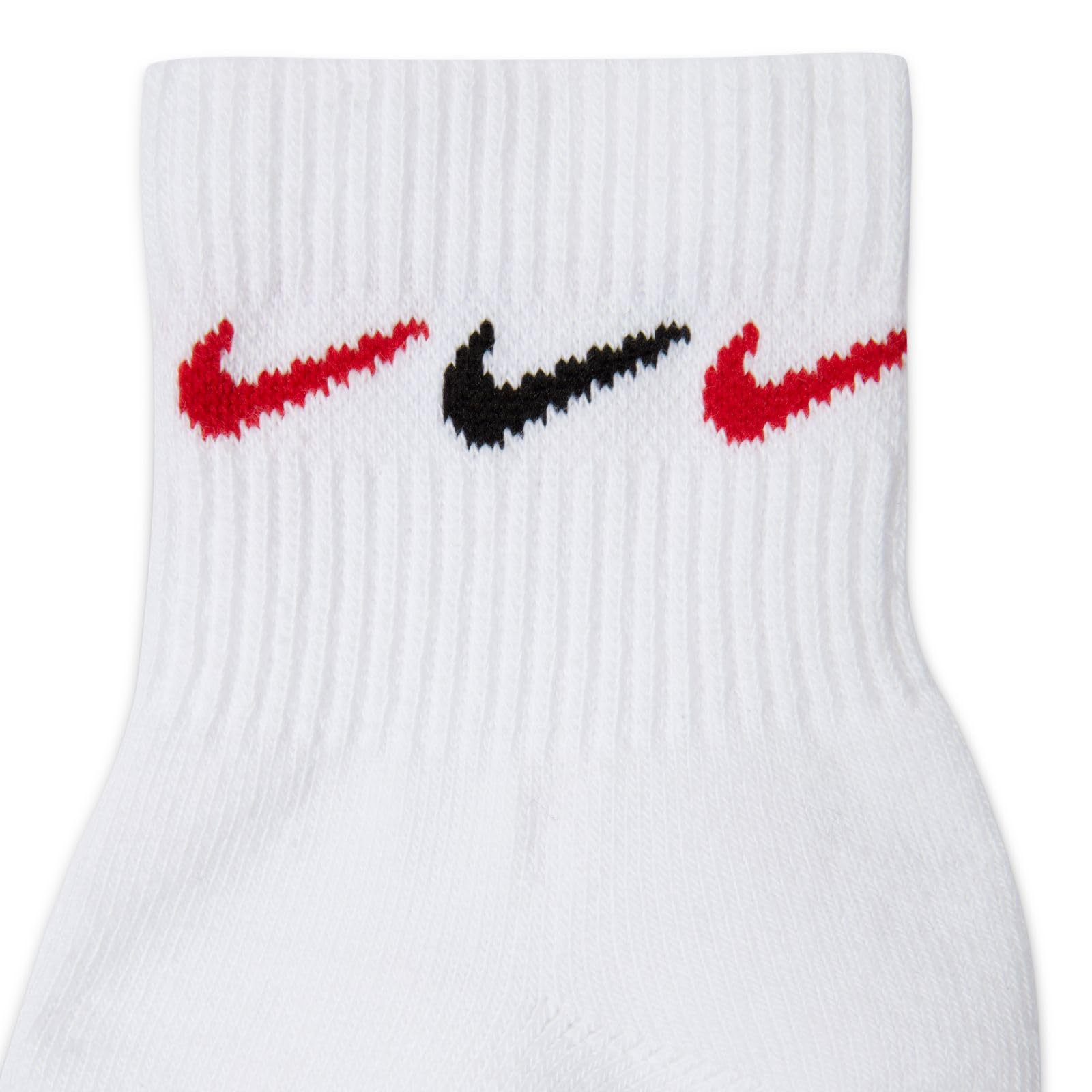 Nike Men`s Dri-FIT Everyday Plus Cushioned Training Ankle Socks 3 Pack (W(DH3827-902)/O, Large)