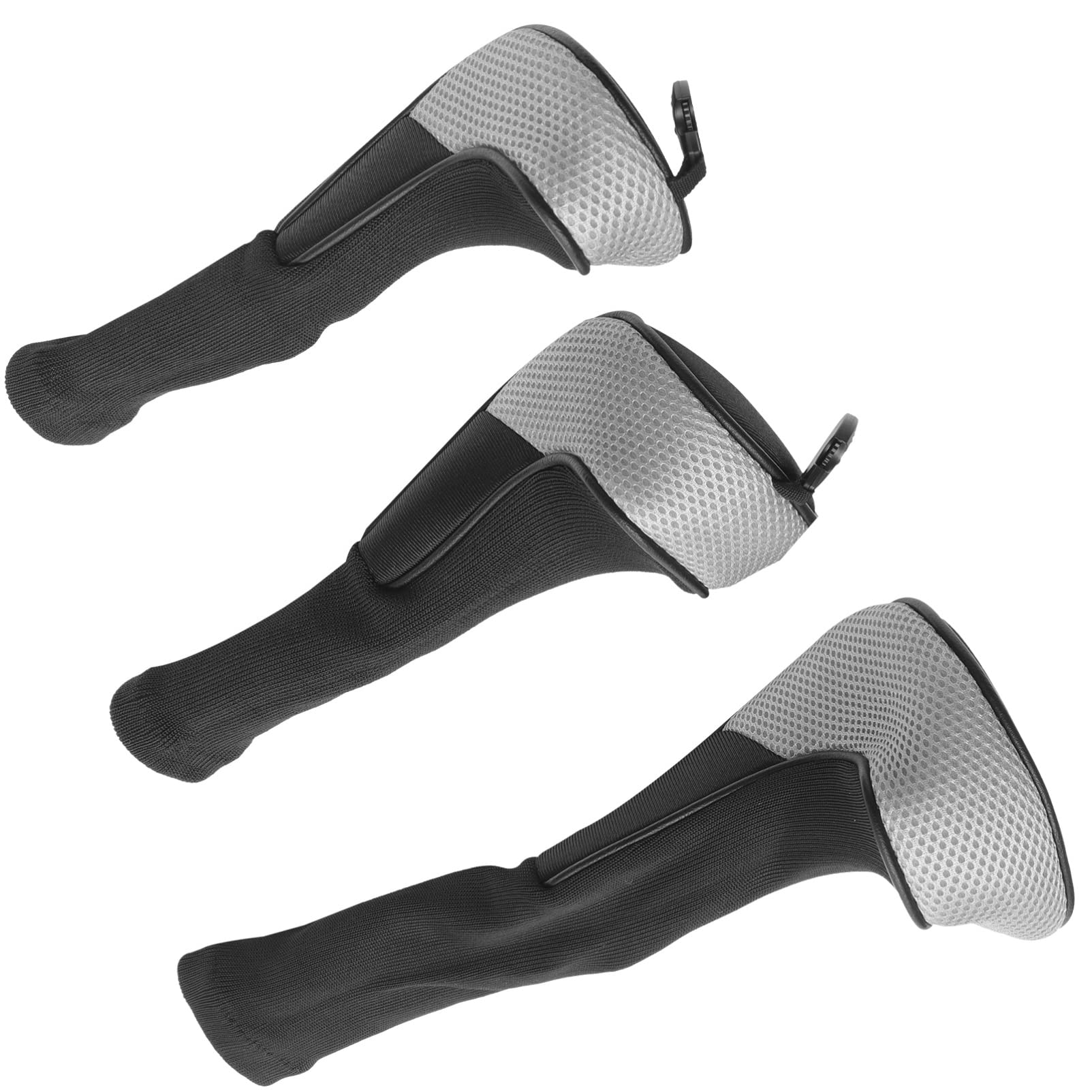 BESPORTBLE 3pcs Golf Club Cover Putter Cover Golfing Rod Head Cover Head Wraps for Men Golfing Equipment Golf Head Covers Golfing Club Covers Golfs Accessory Dome Cover Mesh Net