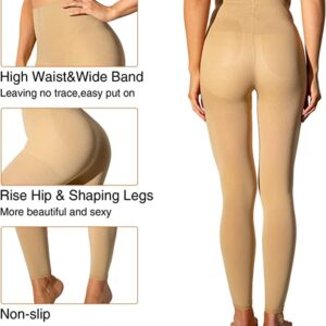 Compression Pantyhose 8-15mmHg for Women's Medical Quality Footless Support Stocking Compressive Tights