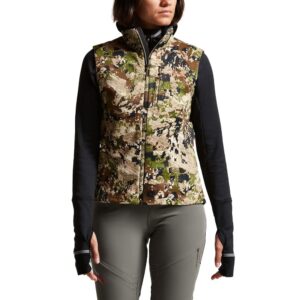 SITKA Gear Women's Hunting Windproof Jetstream Vest - Optifade Subalpine | Medium