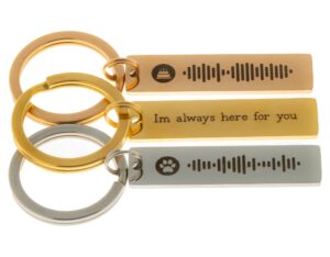 personalized music code keychain | custom song code gift | personalized keyring |girlfriend birthday gift |anniversary song code keychain