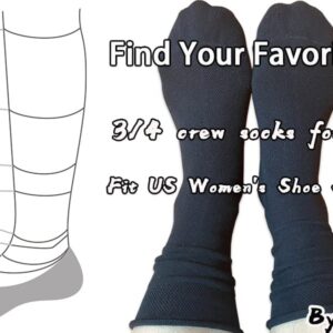 Doitall Women Roll Cuff Socks Womens Loose Casual Cotton Ruffle Slouch Crew Socks Cute White Socks Size 5-7