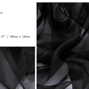 K-Elewon Solid Color Silk Feeling Scarf Fashion Scarves Wrap Long Lightweight Shawls for Women H01-01