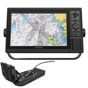 garmin 010-01741-60 gpsmap 1242xsv with gt52hw-tm transducer - 12", navionics+, sidevu, clearvu and traditional chirp