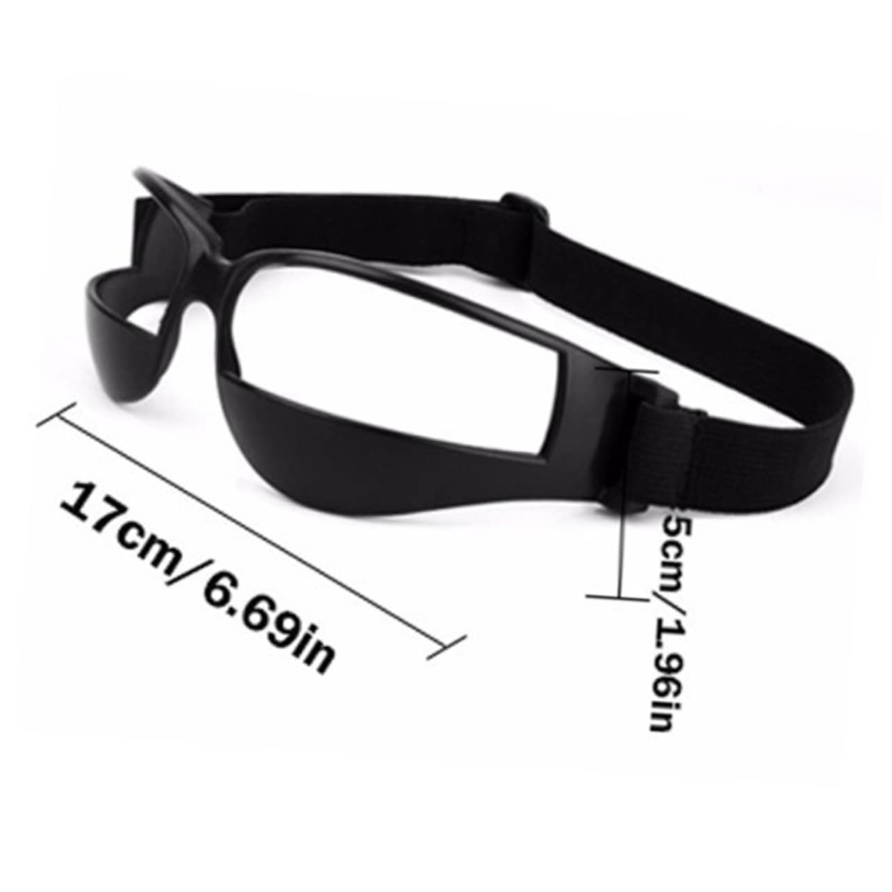 INOOMP Youth Aid Head Kids Goggles Look Player Dribbling Training Glasses Sports Dribble Teenagers Basketball for No Eye Anti-Low Adult Black Equipment Specs Goggle Team