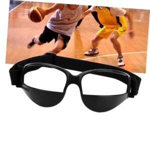 INOOMP Youth Aid Head Kids Goggles Look Player Dribbling Training Glasses Sports Dribble Teenagers Basketball for No Eye Anti-Low Adult Black Equipment Specs Goggle Team